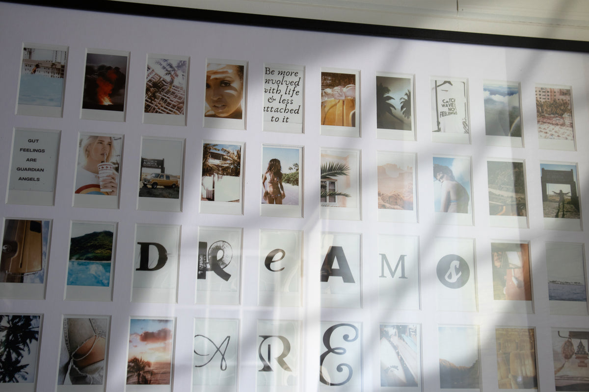 Oak Frames (+ Mat Kit) – Instant Film Frames & Mat | Instax Frames ...