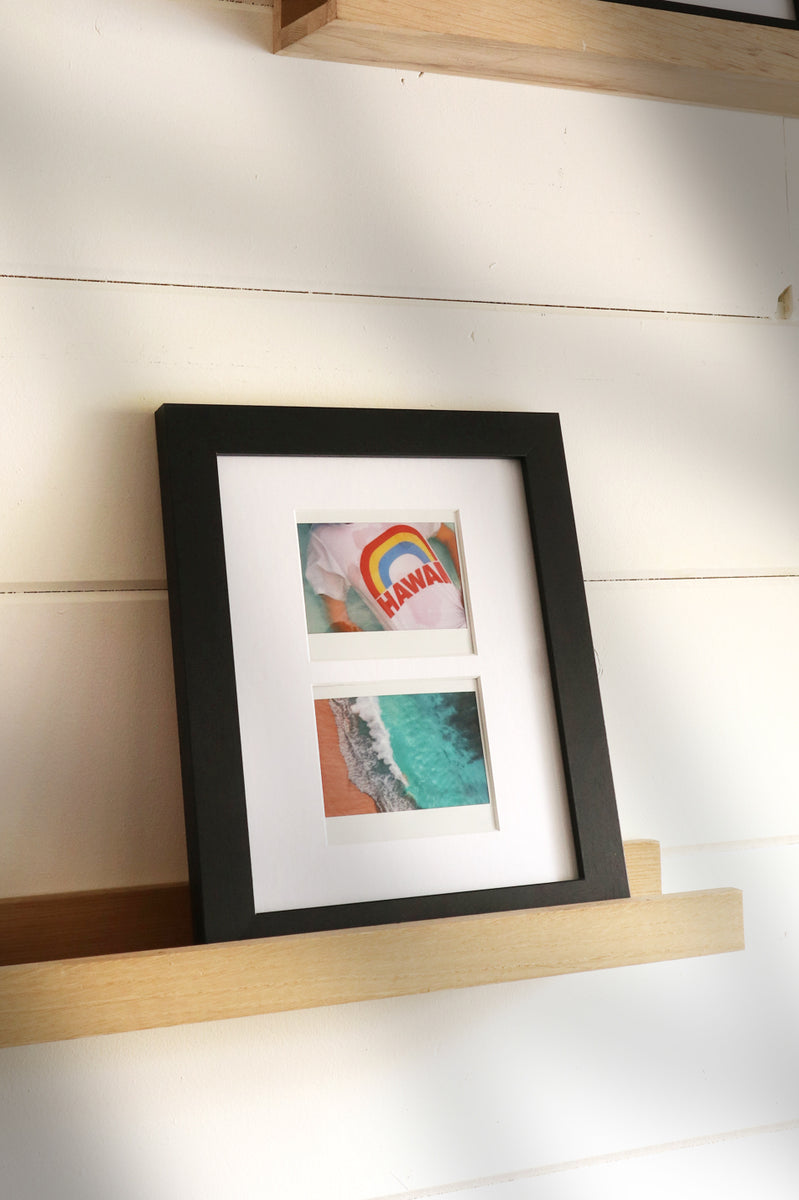 8" x 10" / 2 Window Instax Wide Photo Mat | Instax Frames – Instant ...