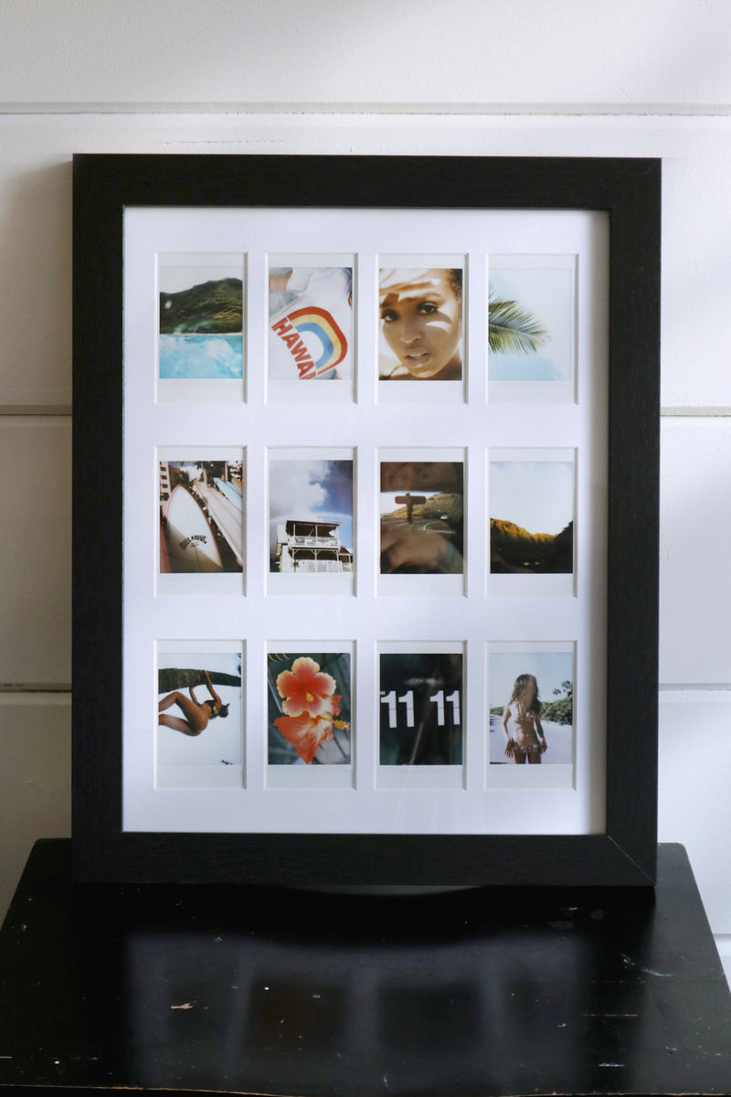 11" x 14" / 12 Window Instax Mini Photo Mat | Instax Frames – Instant ...